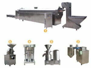 cocoa powder production line,cocoa beans processing machine