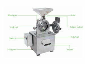 cocoa powder making machine for grinding cocoa beans