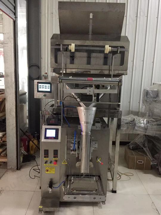Nuts Packaging Machine with 4 Head and 10 Head Weigher